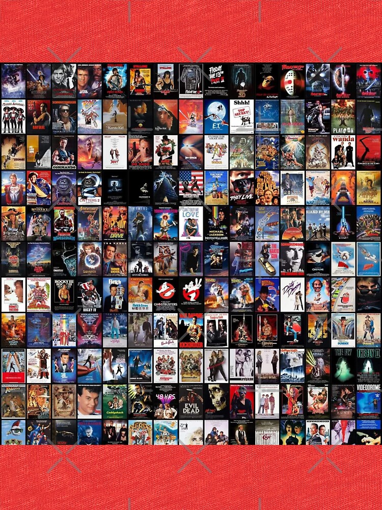 1980s Movie Collage