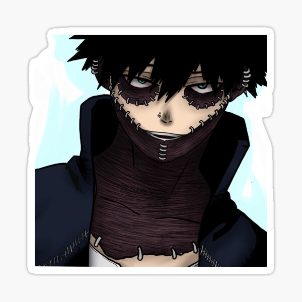 "Dabi " Sticker by DangerNoodleArt | Redbubble