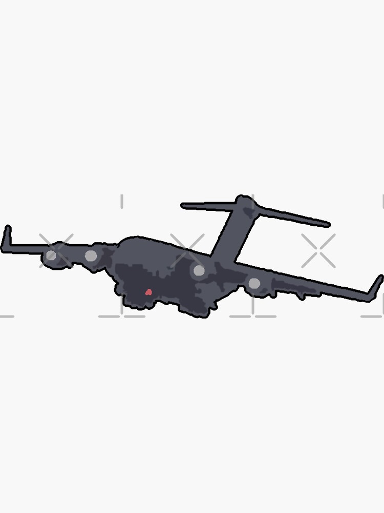 "C-17 Globemaster" Sticker for Sale by devinswy | Redbubble
