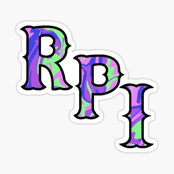 "RPI logo" Sticker by egoodwin24 | Redbubble