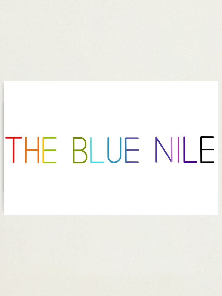 "The Blue Nile Logo" Photographic Print for Sale by willHartnell1 ...