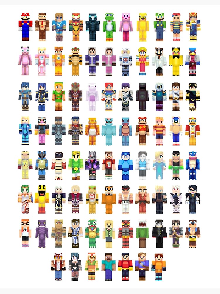 "Super Craft Brothers Ultimate" Poster for Sale by WizardGDuck | Redbubble