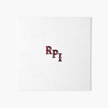 "RPI logo" Art Board Print for Sale by egoodwin24 | Redbubble