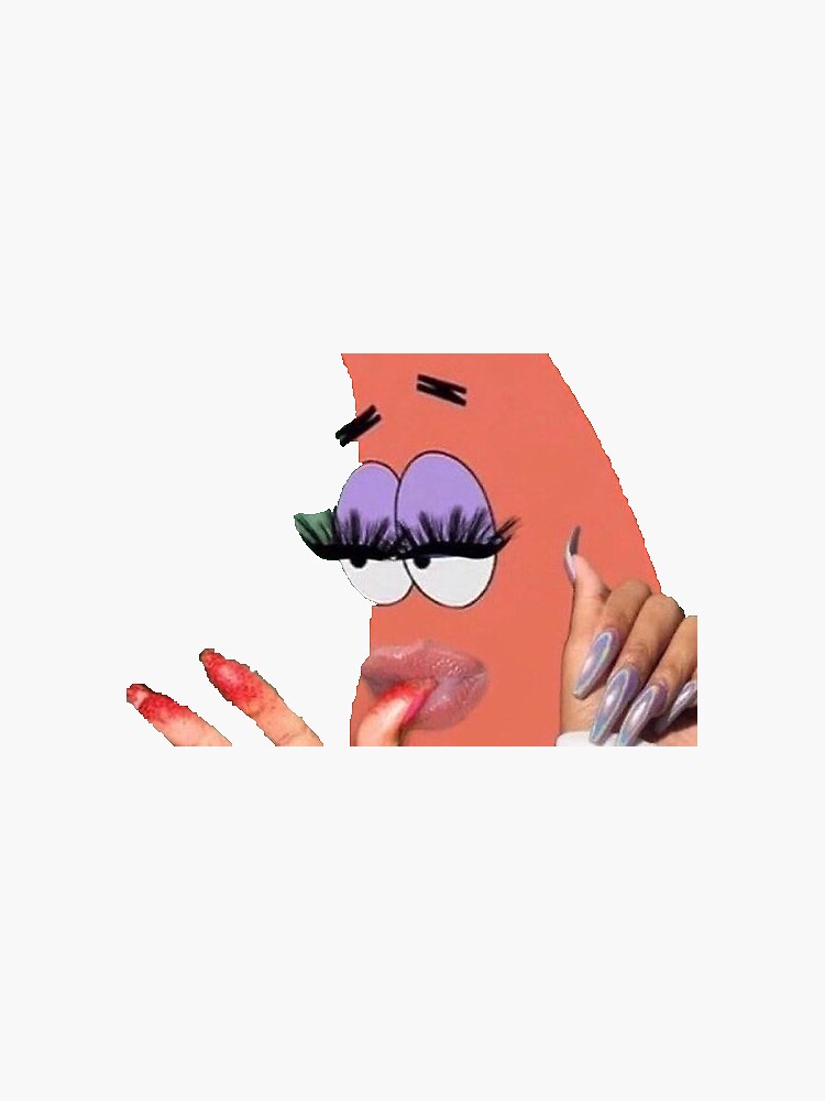 Hot Cheetos Patrick Sticker For Sale By Sarena Scribble Redbubble