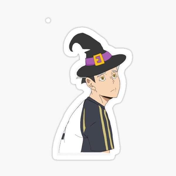 "Spooky sad Bokuto" Sticker for Sale by Melaniecz | Redbubble