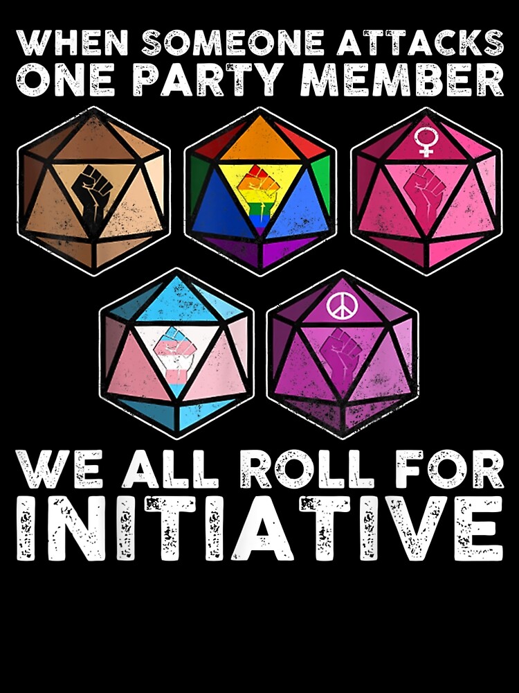 "When Someone Attacks One Party Member We All Roll For Initiative ...