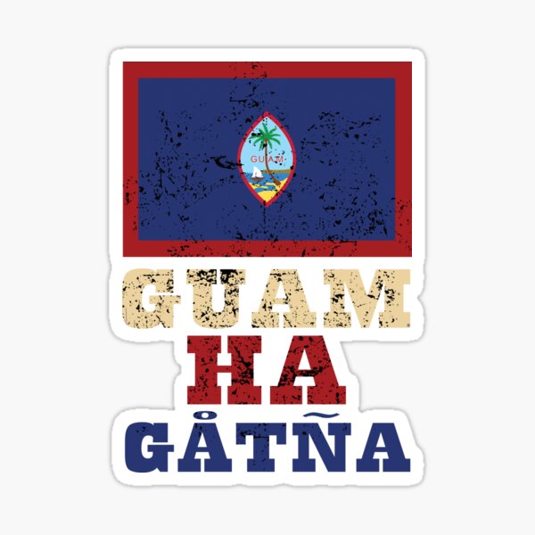 "Flag of Guam" Sticker by KewaleeTee | Redbubble