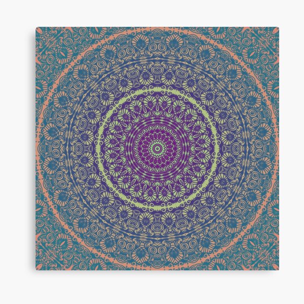 "Mystical protection mandala." Canvas Print by cr6zym1nd | Redbubble