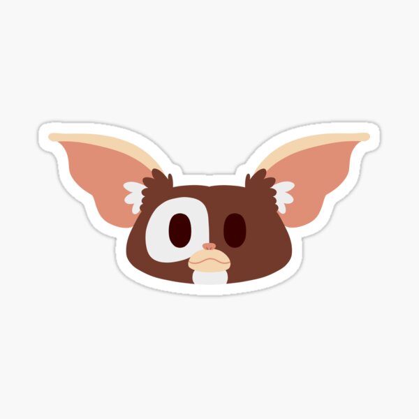 "Cute Minimalist Gizmo" Sticker by quidditchchick | Redbubble