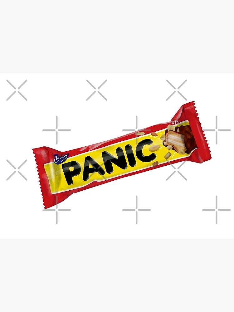 "Panic (Picnic Chocolate Bar)" Poster for Sale by kaylareay | Redbubble