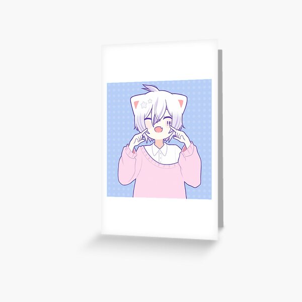 "Catboy" Greeting Card for Sale by WildMuffinArt | Redbubble