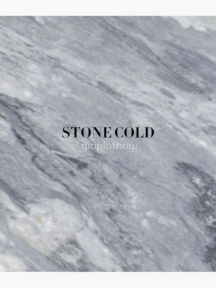 "stone cold" Sticker by gioplothow | Redbubble