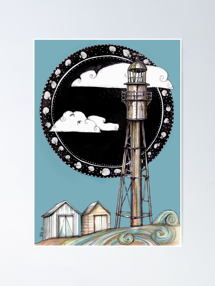 "McCrae lighthouse Mornington Peninsula" Poster for Sale by dishmoptop ...