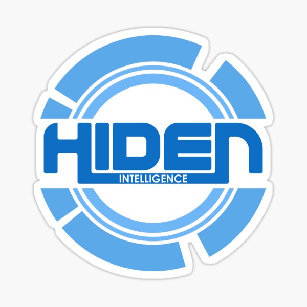"Hiden Intelligence unofficial" Sticker for Sale by AAFs | Redbubble