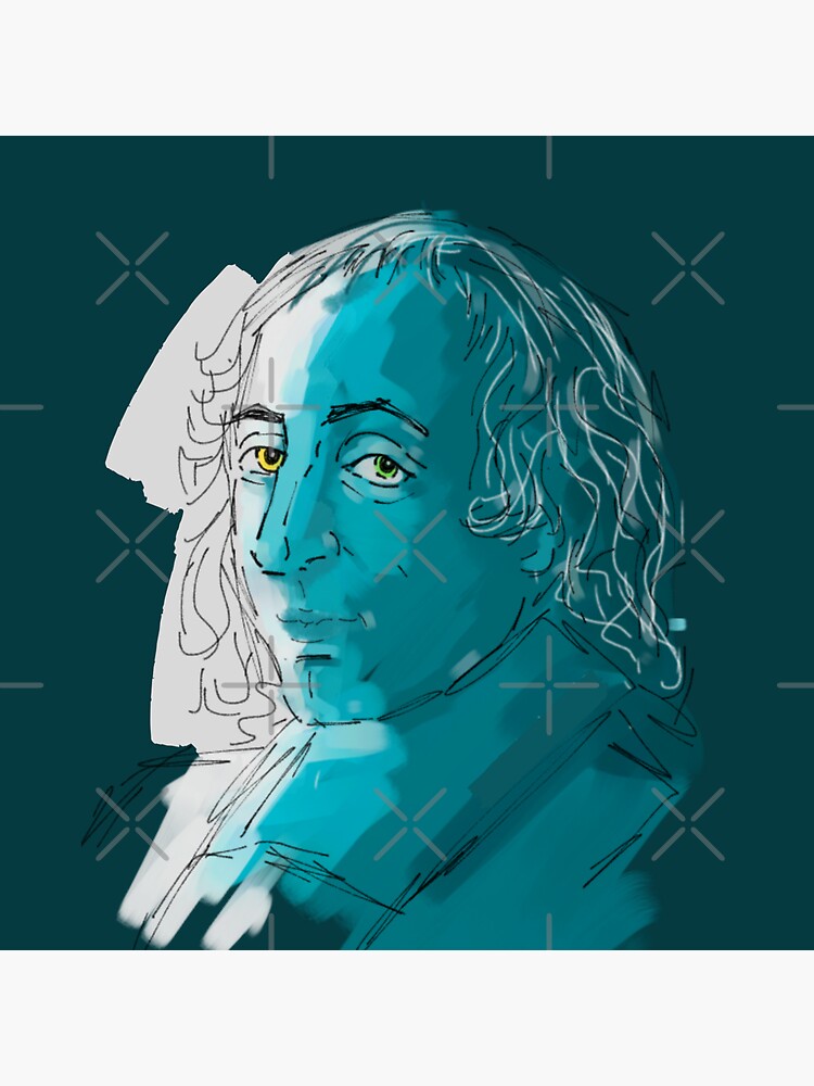 "Blaise Pascal" Sticker for Sale by KennyLucky | Redbubble