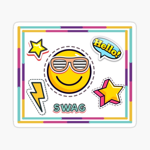 "Cool Swag Hunk Cartoon" Sticker for Sale by CreativePrachi | Redbubble