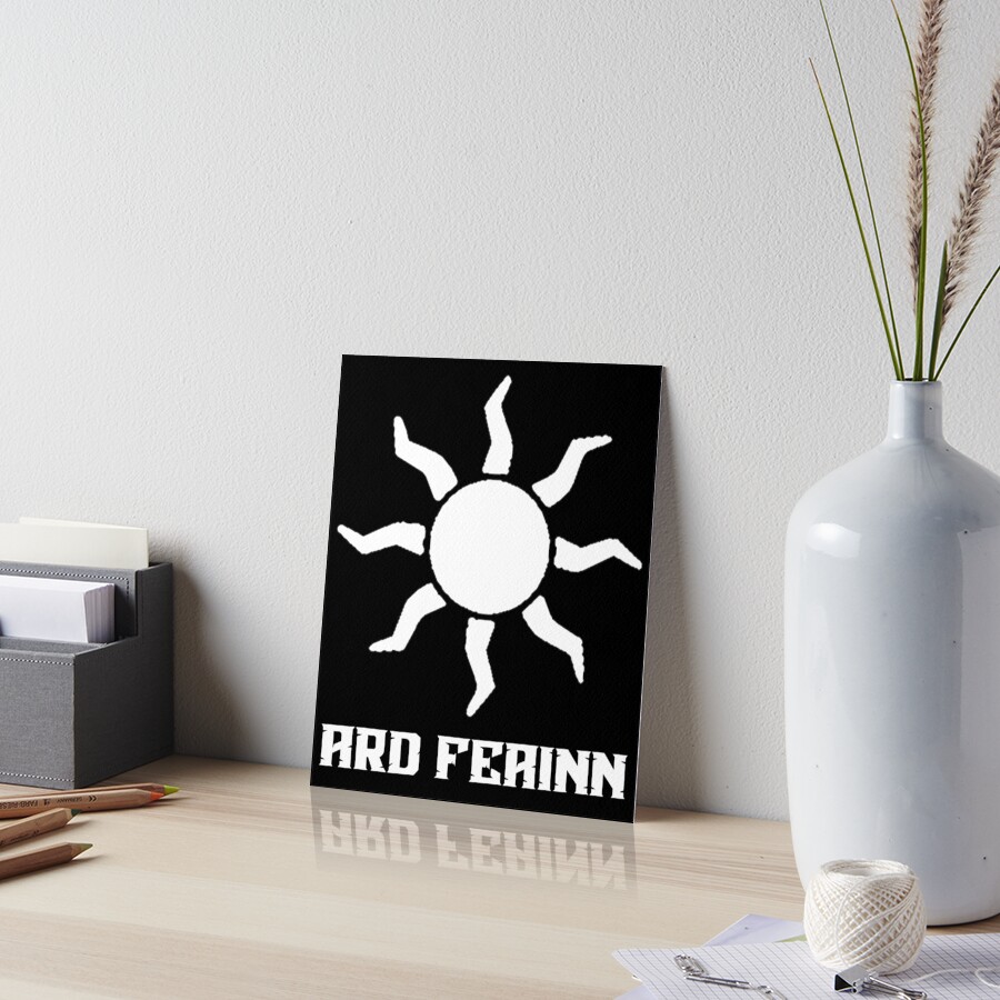 "Ard Feainn Nilfgaard The Witcher division logo " Art Board Print by ...