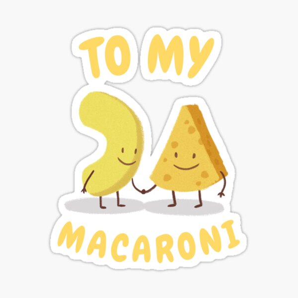 "To my Macaroni (You're The Cheese - to my Macaroni matching Outfit ...