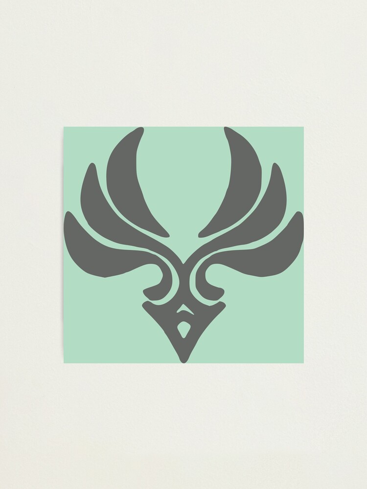 "Genshin Impact Anemo Logo" Photographic Print for Sale by Kuu-haku ...