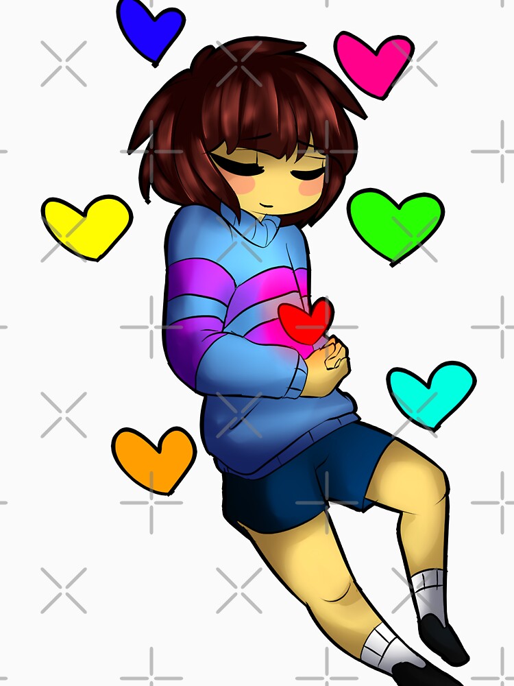 "Undertale - Human/Frisk" T-shirt for Sale by kieyRevange | Redbubble ...