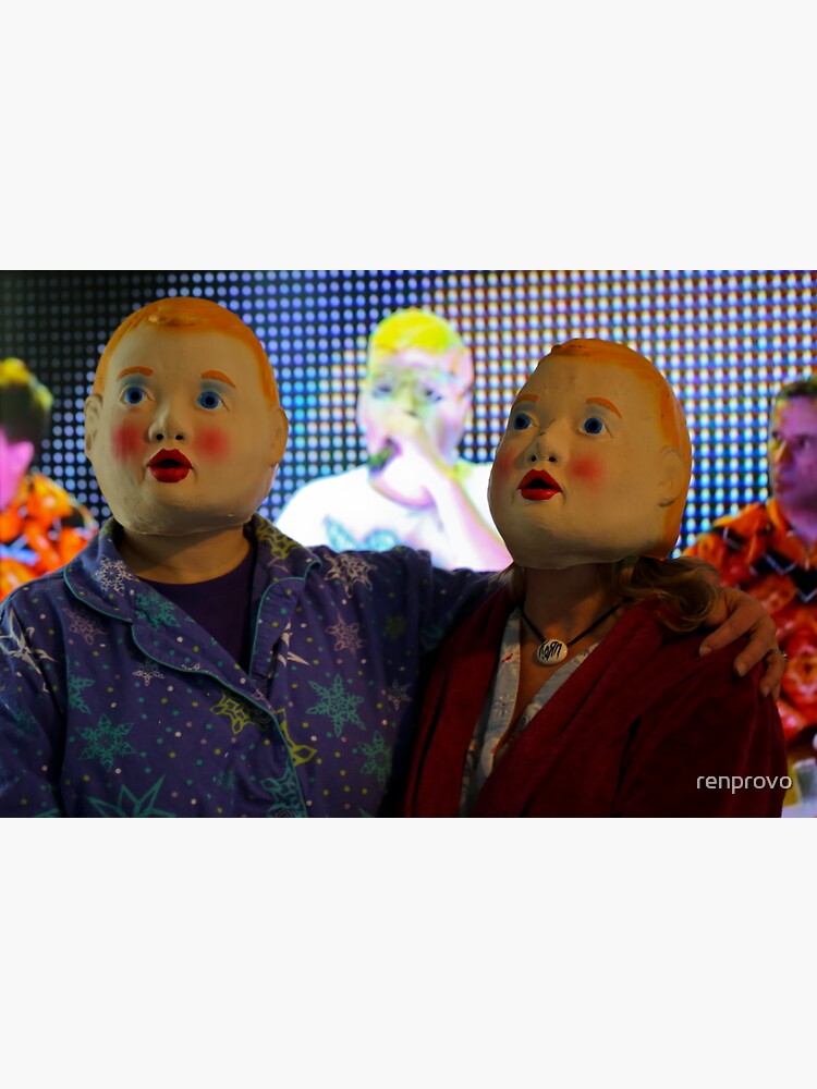 "Booji and the Booji Babes" Sticker for Sale by renprovo | Redbubble