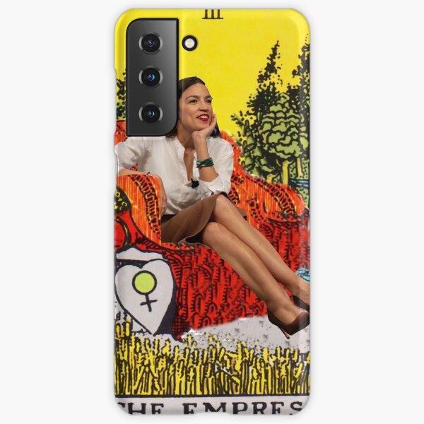 "Alexandria Ocasio Cortez AOC Empress Tarot Card " Samsung Galaxy Phone ...