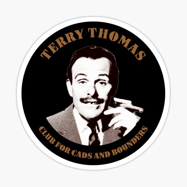 Terry Thomas Stickers | Redbubble