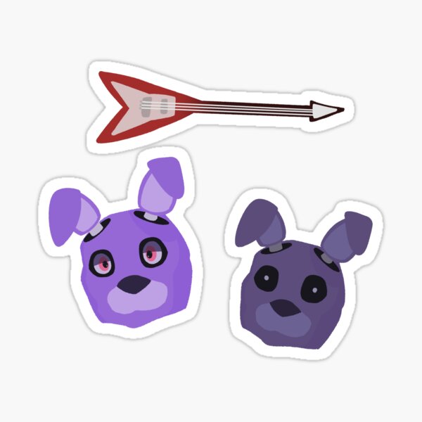 "bonnie !!" Sticker by saturn-city | Redbubble