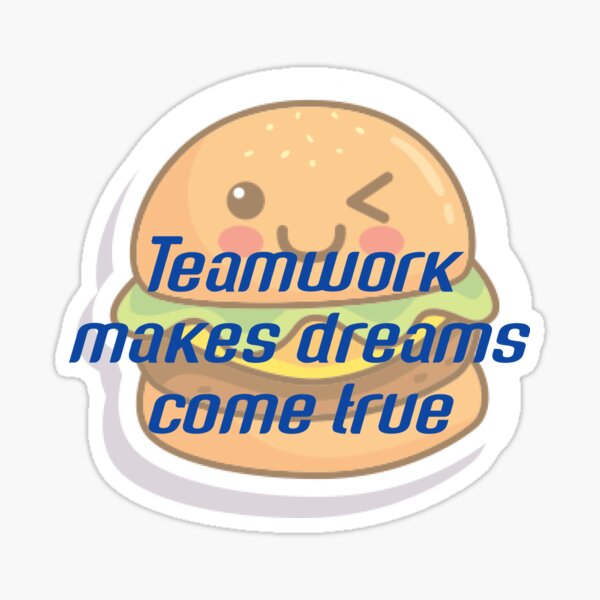 "team" Sticker for Sale by JadeSoul46 | Redbubble