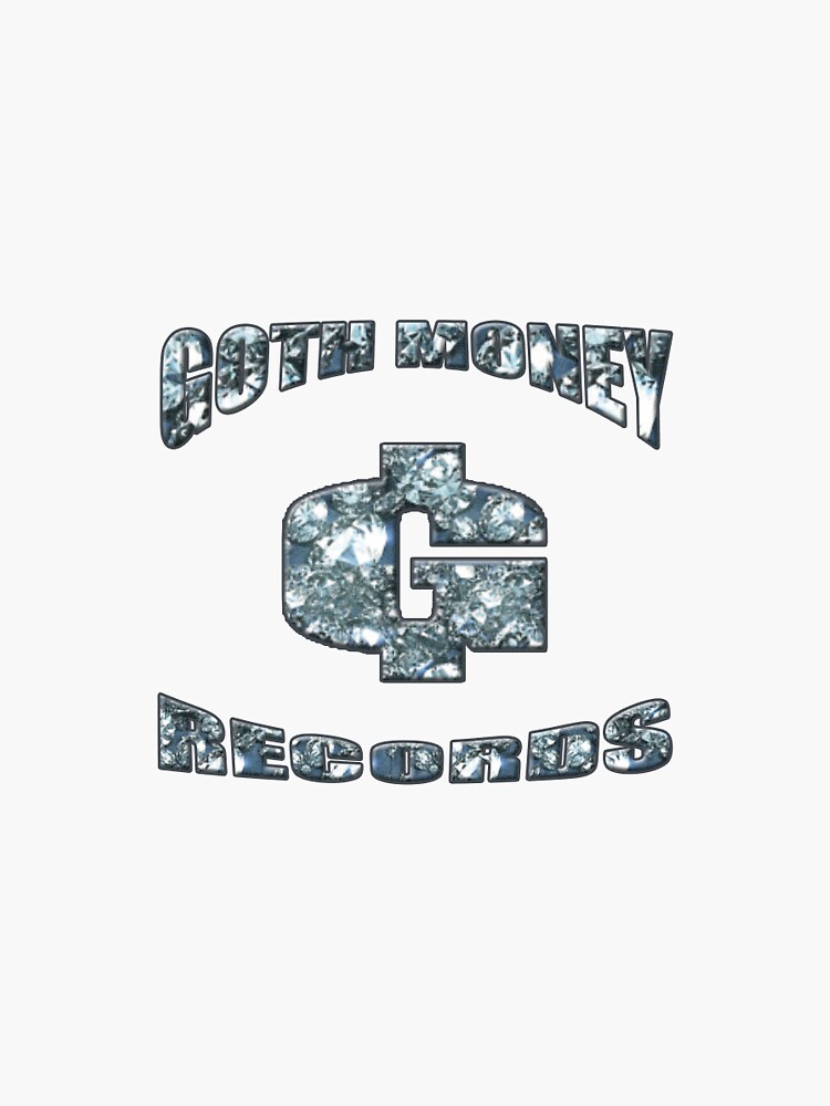 "Goth Money Logo" Sticker for Sale by danrmanalt | Redbubble