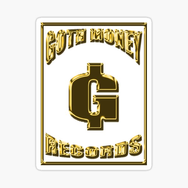 "Goth Money Logo 2" Sticker for Sale by danrmanalt | Redbubble