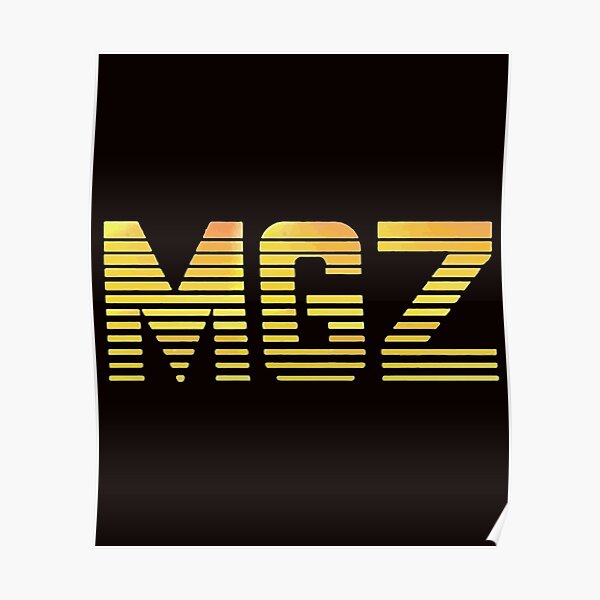 "kids Morgz Gold Galaxy Logo" Poster for Sale by ErickArtCraft | Redbubble