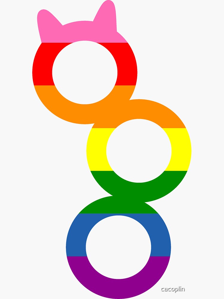 "Gay Pride Caterpillar" Sticker for Sale by cacoplin | Redbubble