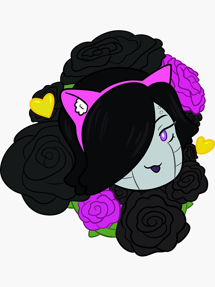 " Undertale Mettaton MTT Cute Pink Cat" Sticker for Sale by Nyaan-Art ...
