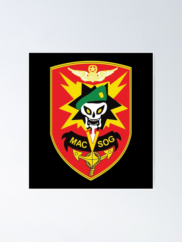 "MAC V SOG Special Forces Patch" Poster by Beltschazar | Redbubble
