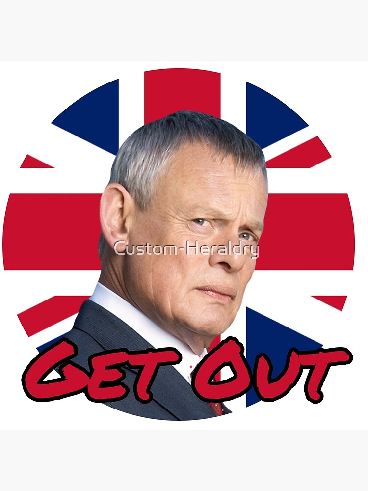 "Doc Martin" Poster for Sale by Custom-Heraldry | Redbubble
