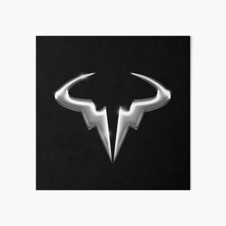 "Rafa Nadal rafael nadal silver logo " Art Board Print for Sale by ...