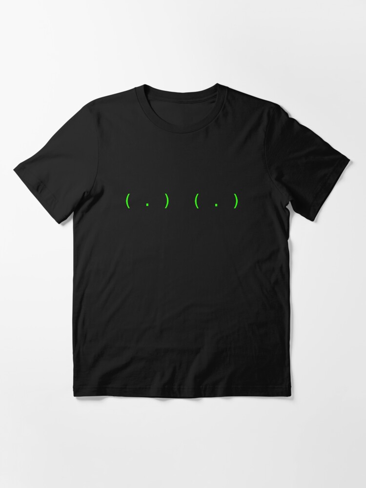 "ASCII Art Boobs - Green Text" T-shirt for Sale by SolarCross ...