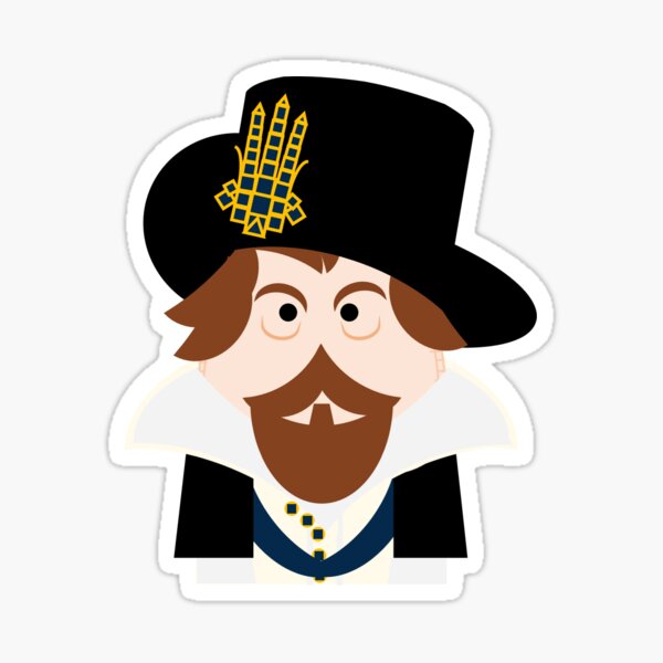 "James VI of Scotland (James I of England)" Sticker by CreateHistory ...