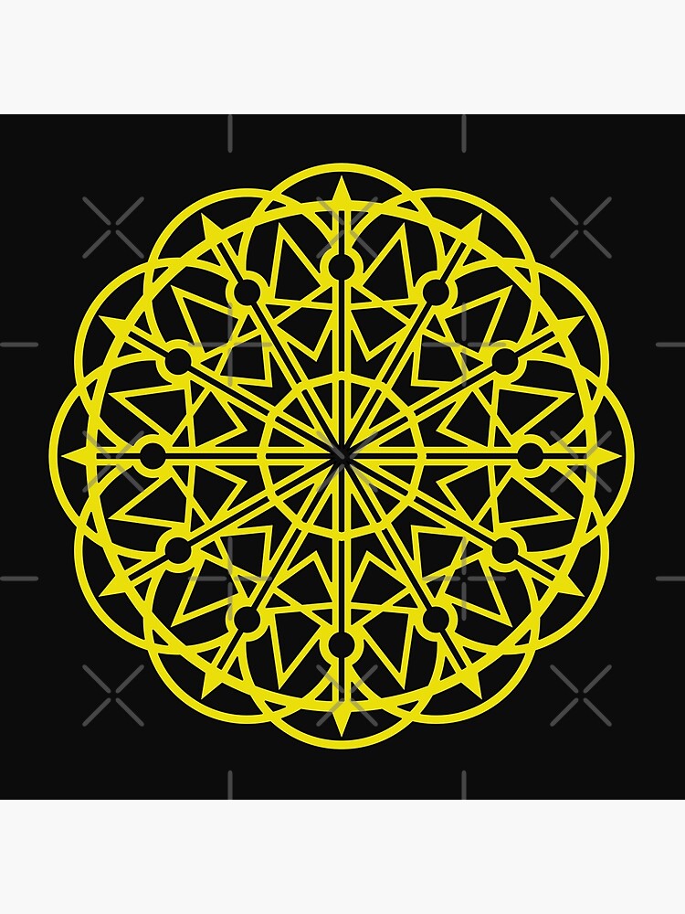 "Copy of Dodecagram / Dodecagon / Pentagram / Floral" Art Board Print ...