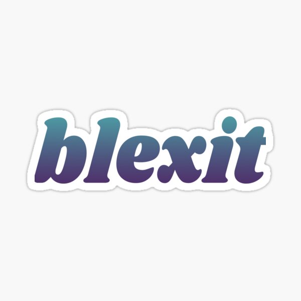 "blexit mask" Sticker for Sale by Aminemalya | Redbubble