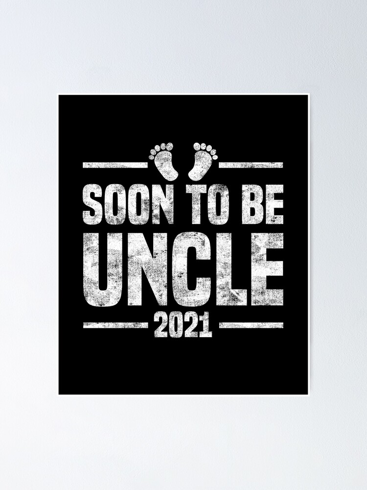 "Soon to be Uncle 2021 - Surprise baby gift for soon to be Uncle's ...