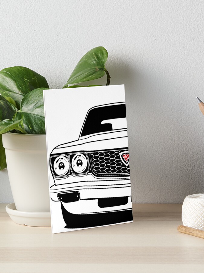 "Mazda RX3 Best Shirt Design" Art Board Print for Sale by CarWorld ...
