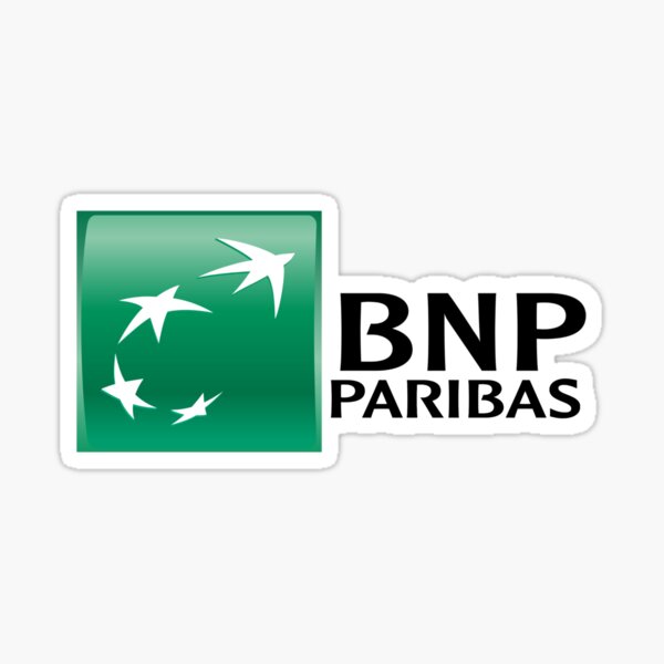 Sticker « BNP Paribas », par jamesarnette | Redbubble