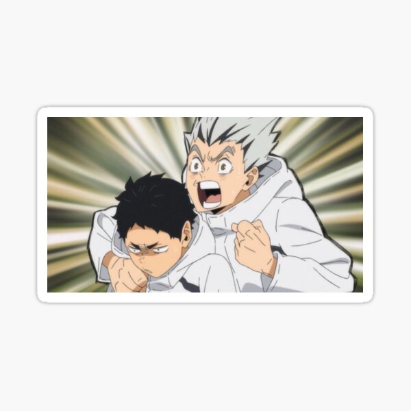 "bokuto & akaashi" Sticker by letsgetthisbred | Redbubble