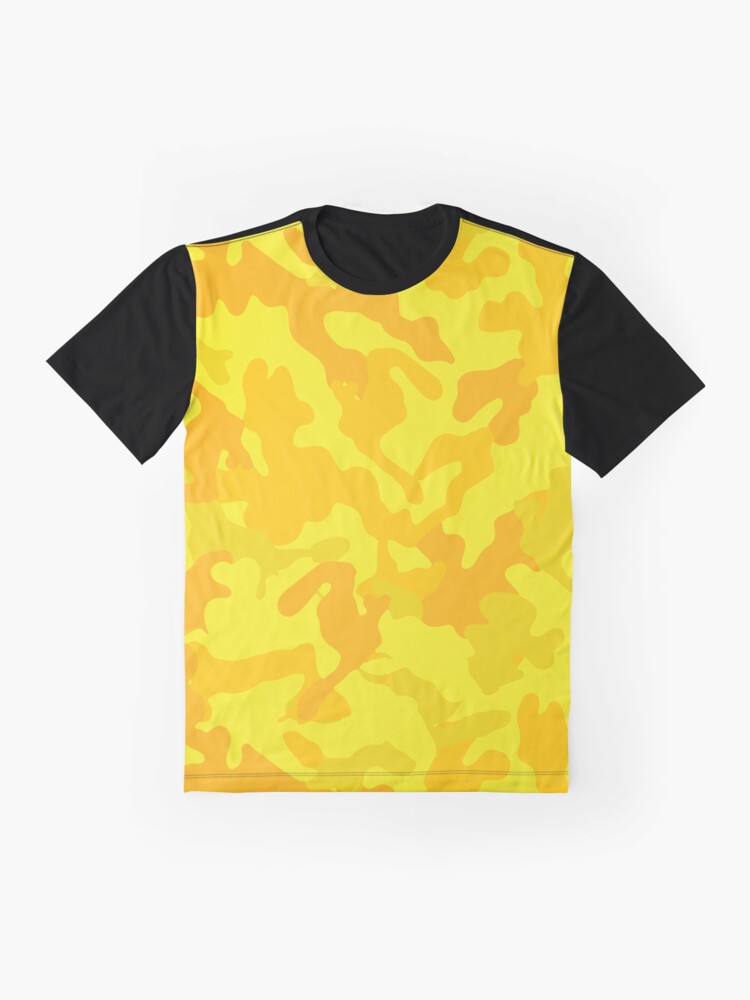 "Yellow camo | Military camouflage pattern design" T-shirt for Sale by ...