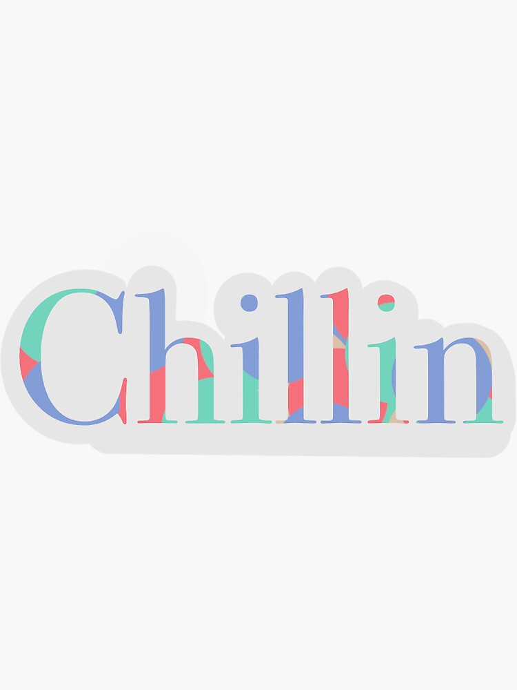 "pastel chillin sticker" Sticker by finnleeiscool | Redbubble