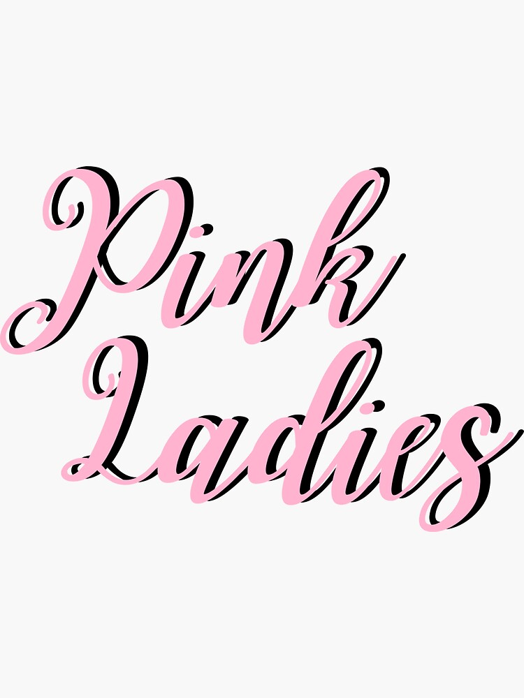 "Pink Ladies" Sticker for Sale by m95sim | Redbubble