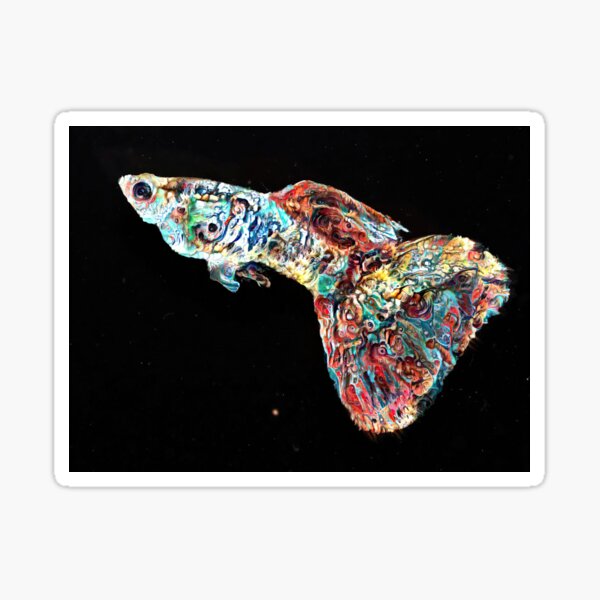 "Guppy 2" Sticker by Vikingstaad | Redbubble