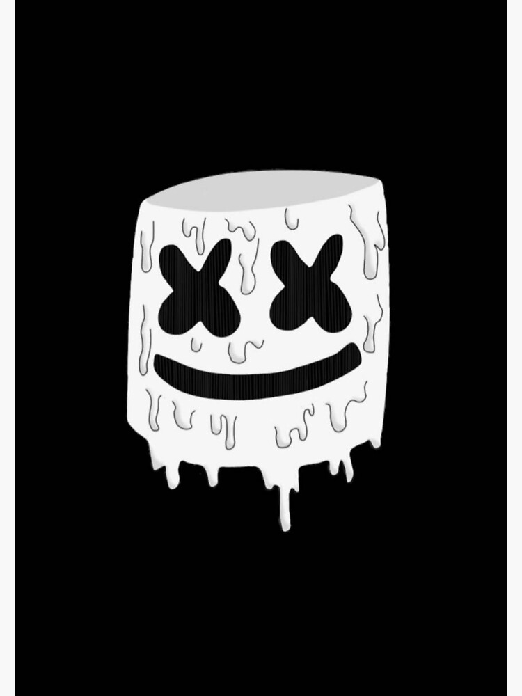 "Marshmello" Sticker for Sale by MrPool34 | Redbubble
